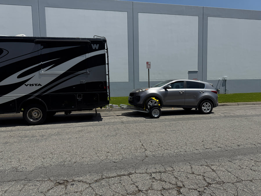 Galvanized Stand Up Tow Dolly – Tow Smart Trailers