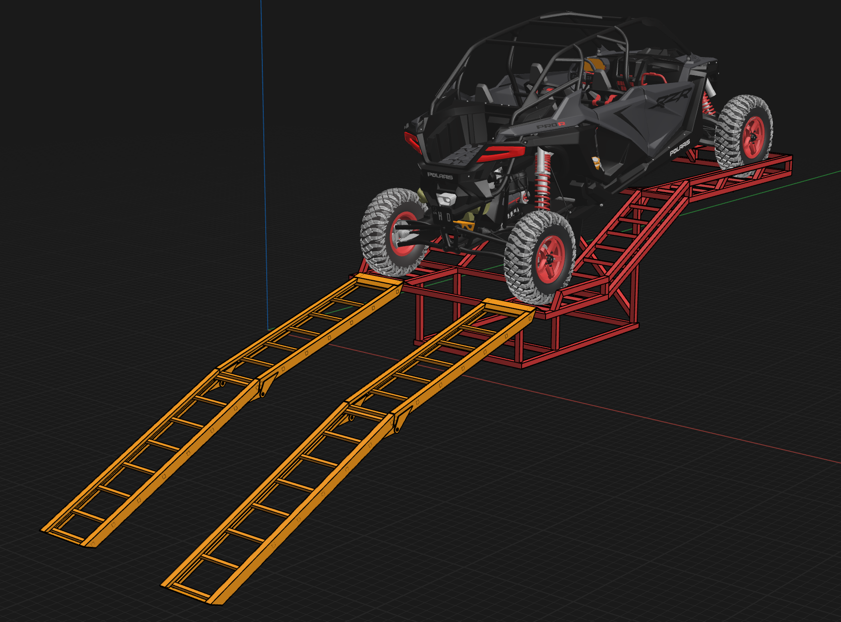 #1 UTV SXS Truck Racks | Free 12' Wide Ramps – Tow Smart Trailers