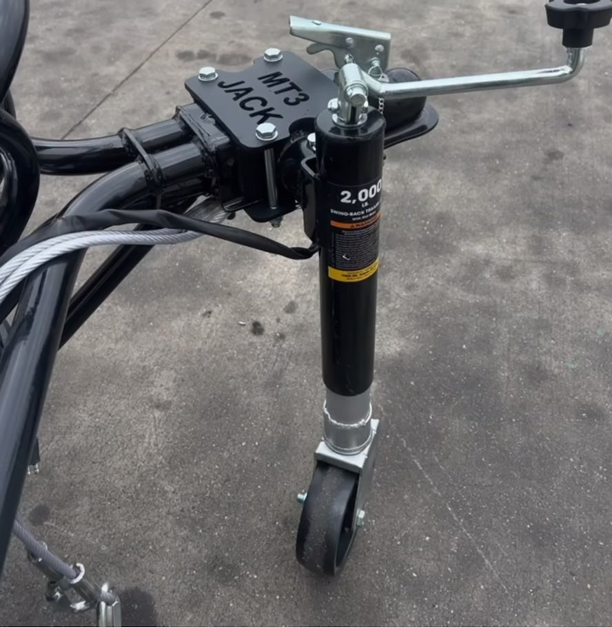 Motorcycle Trailer Quick Connect Jack Stand – Tow Smart Trailers