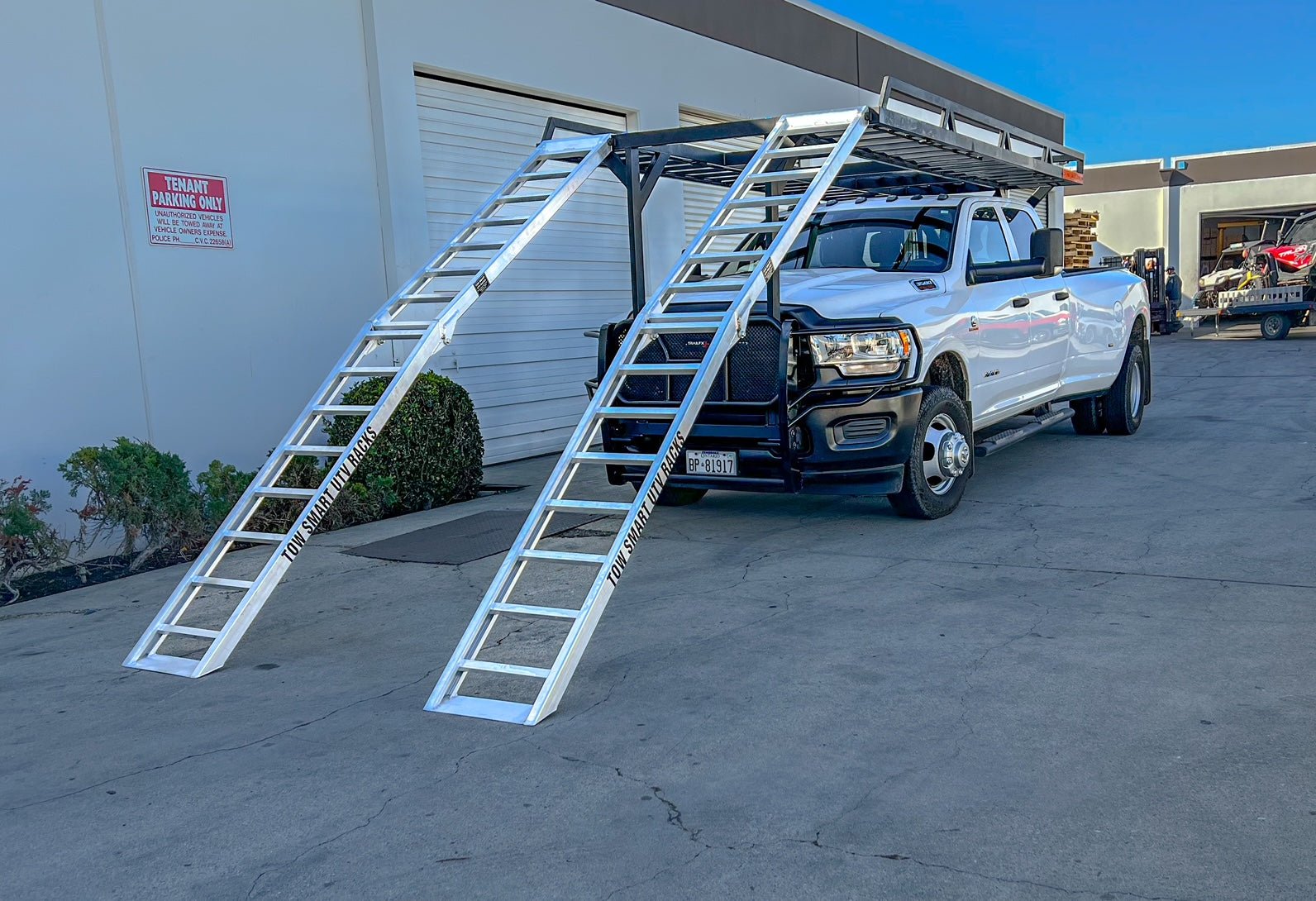 Heavy Duty Over the Cab UTV Hauler – Tow Smart Trailers