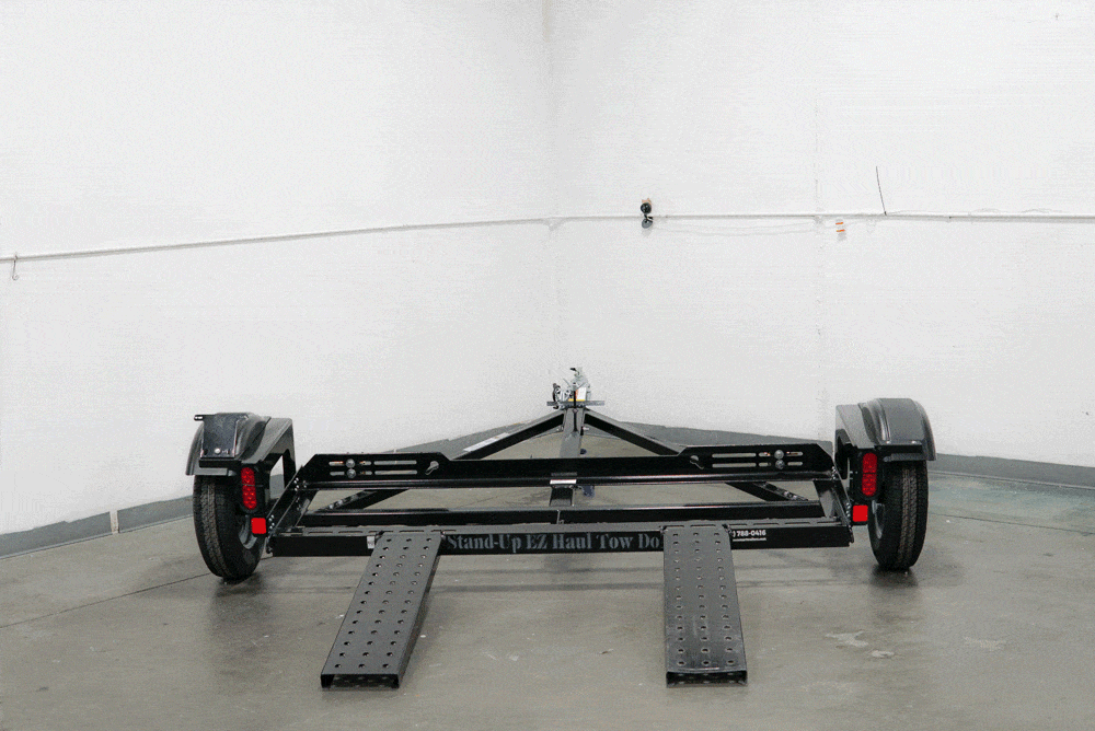 Stand-Up EZ Haul Tow Dolly | Compact Vertical Storage – Tow Smart Trailers