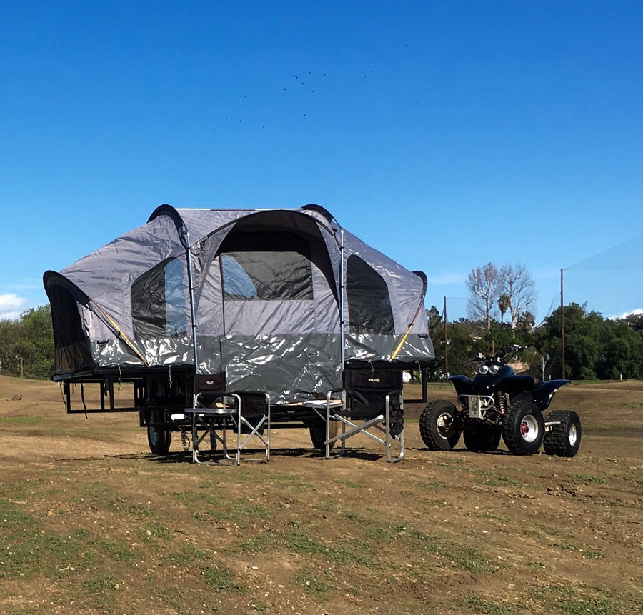 Camping Utility Tent Trailer Combo – Tow Smart Trailers